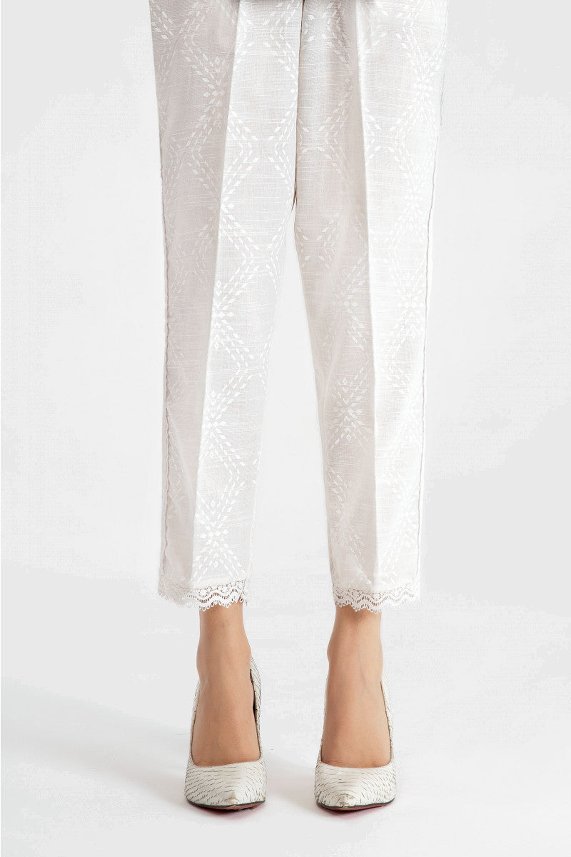 Trouser White MB-W22-286 – M.Basics by Maria.B. (AE)