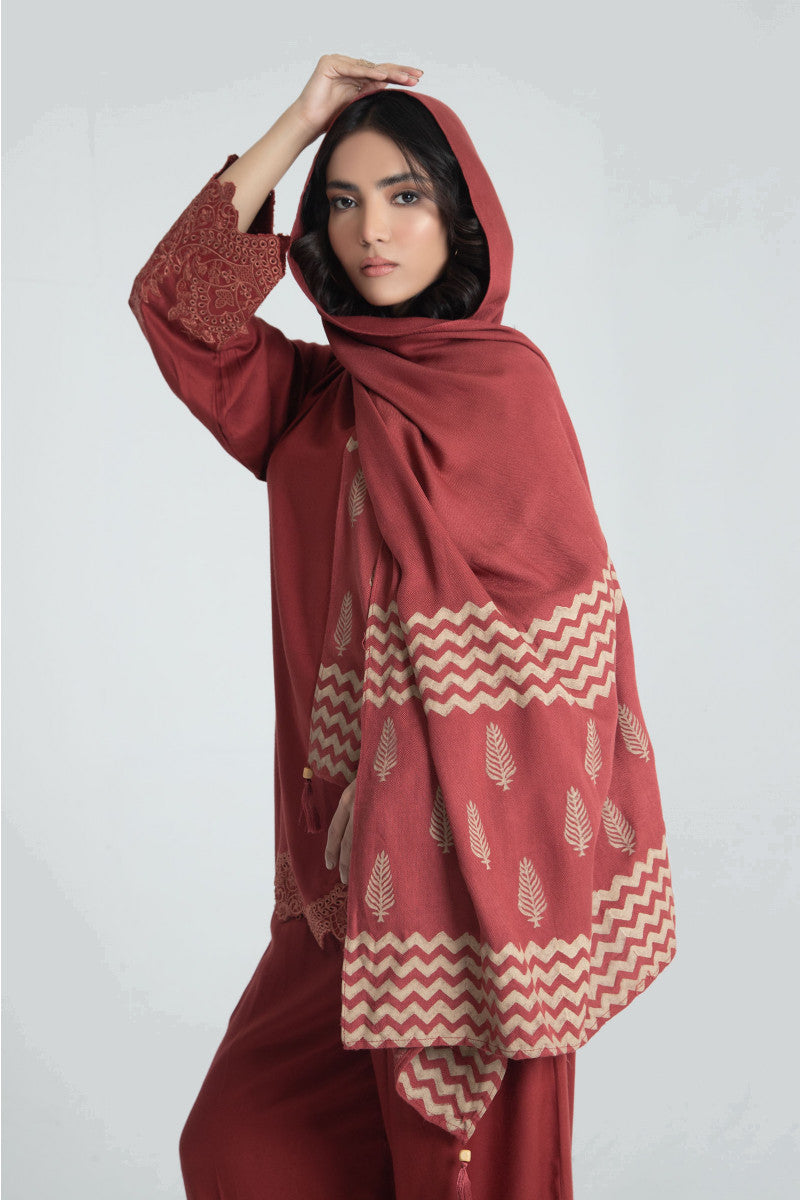 Scarf Rust MB-W22-319 – M.Basics by Maria.B. (AE)