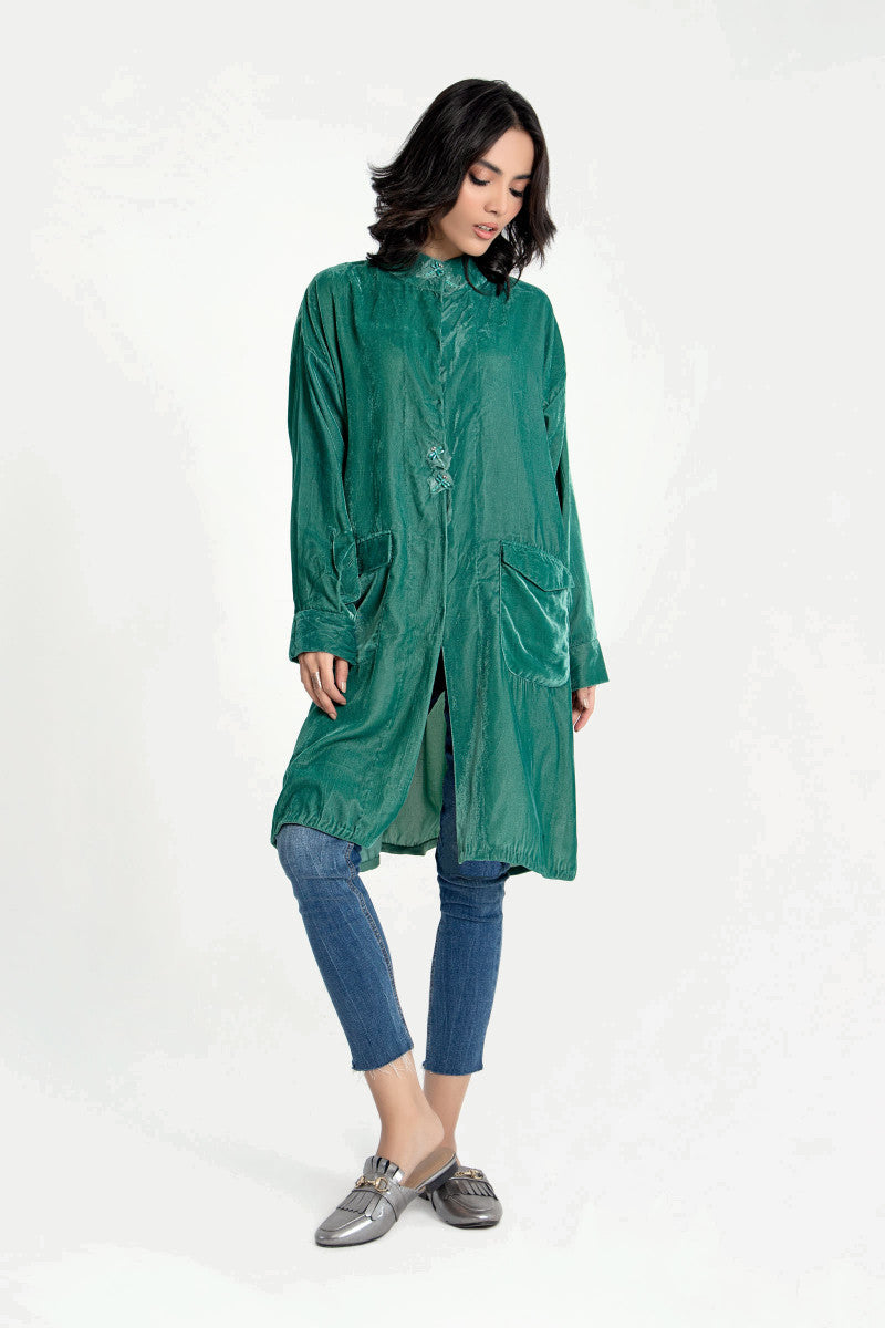 Shirt Turquoise MB-W22-268 – M.Basics by Maria.B. (AE)